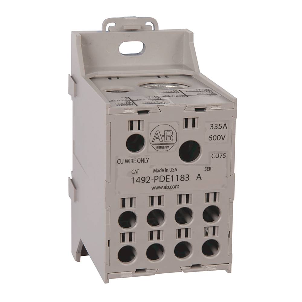 Allen‑Bradley 335 A Enclosed Power Distribution Block