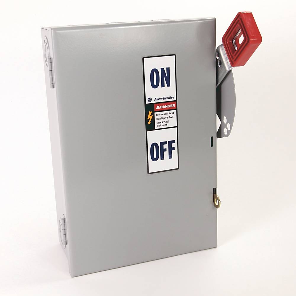 Allen‑Bradley Heavy Duty Fusible Safety Discon Switch