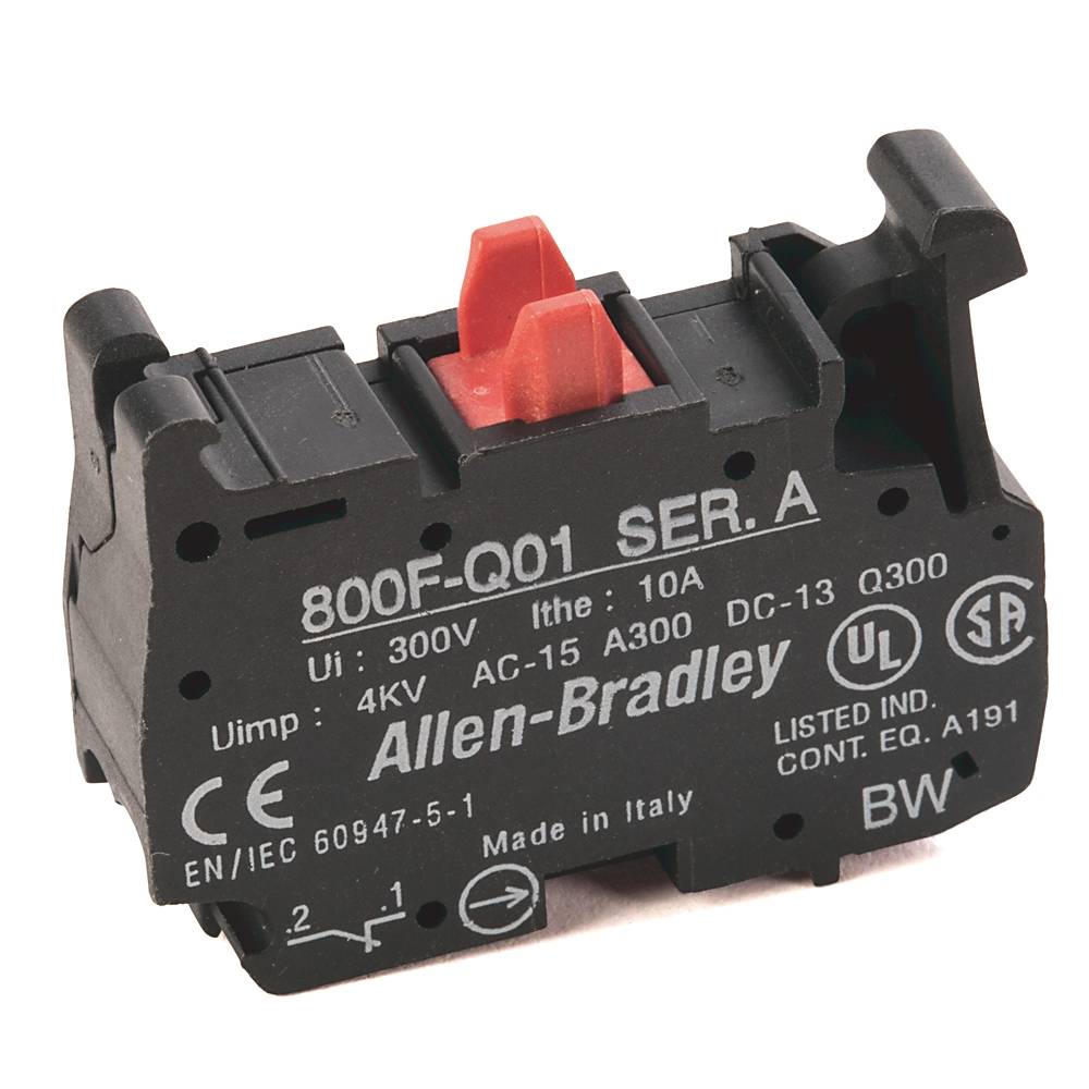 Allen-Bradley 22mm Contact Block 800F PB