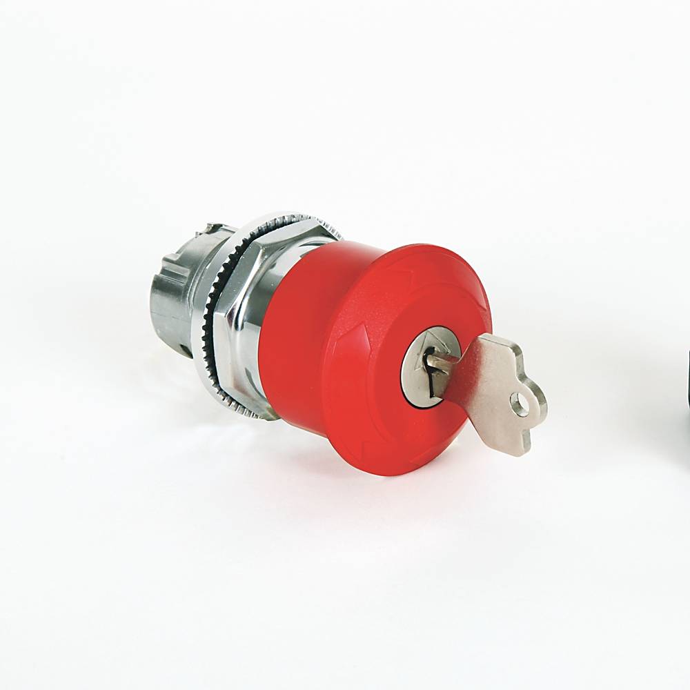 Allen-Bradley 30mm Trigger Action E-Stop 800T PB