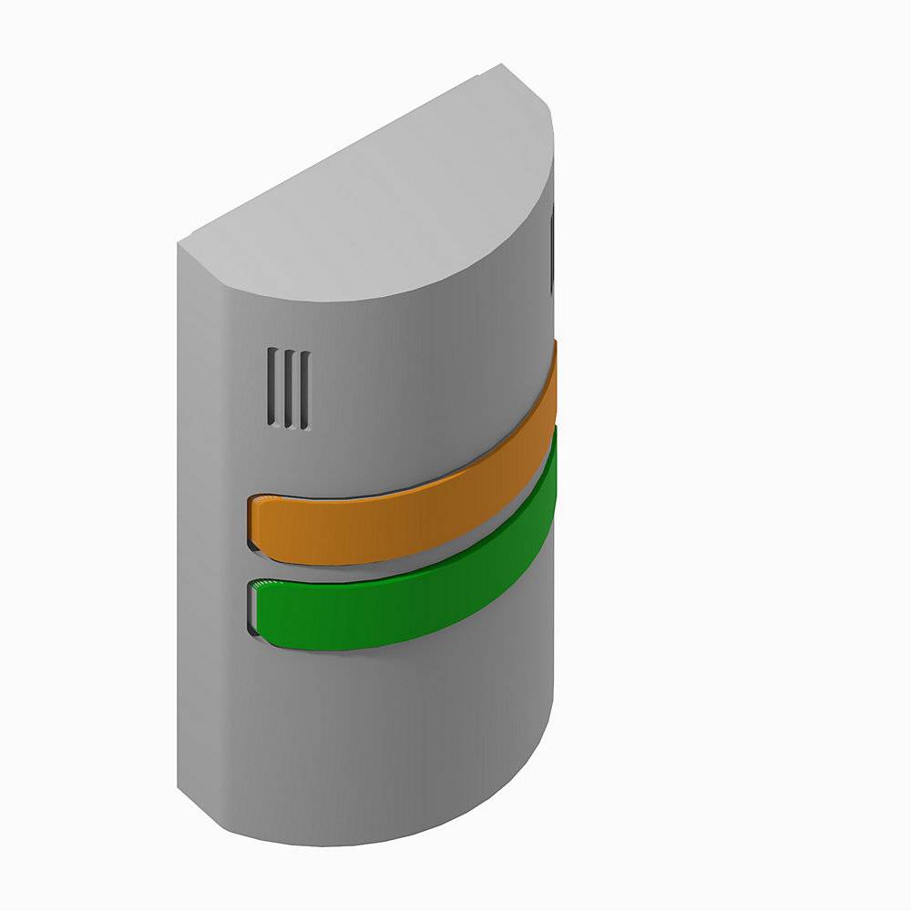 Allen-Bradley 855W 120V AC Wall Mount Signal Light