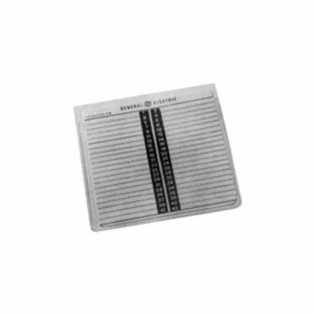 ABB (General Electric) TD42 Circuit Directory Card and Holder