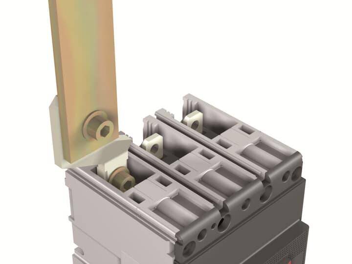 ABB KXT2ES-3PC Accessory Extended Front Terminal, For Use With XT2, 3 P