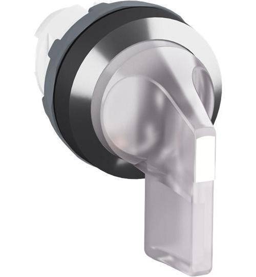 ABB M2SS5-31C Illuminated Modular Selector Switch Operator, 30 mm, Long Handle Operator, 2 ...