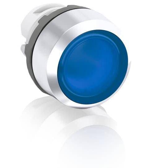 ABB MP1-31L Modular Illuminated Pushbutton, 0.029 mm H x 0.029 mm W x 0.033 mm D, Blue