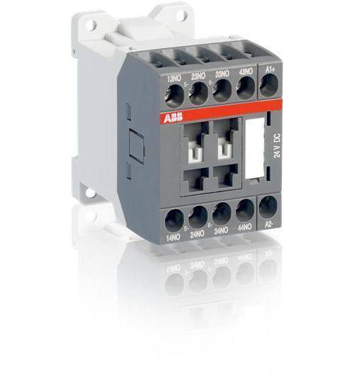 ABB NSL22E-81 Contactor Relay, 6 A, 2NO-2NC Contact, 24 VDC V Coil