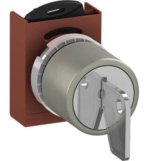 ABB P9M-SCI0C01 Selector Switches, 22 mm, Key Operated/Selector Switch Operator, Black