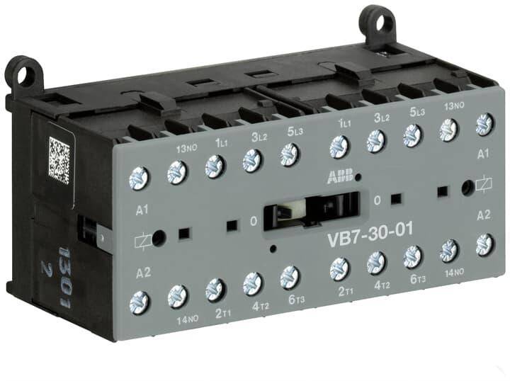 ABB VB7-30-01-80 AC Operated Compact Miniature Reversing IEC Contactor ...