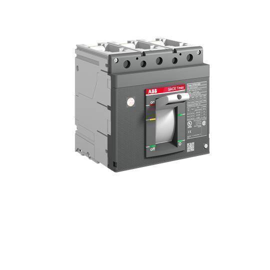 ABB XT5NU340AQFF000XXX Circuit Breaker, 600 VAC/VDC, 400 A, 35 kA @ 480 VAC Interrupt, 3 Poles ...
