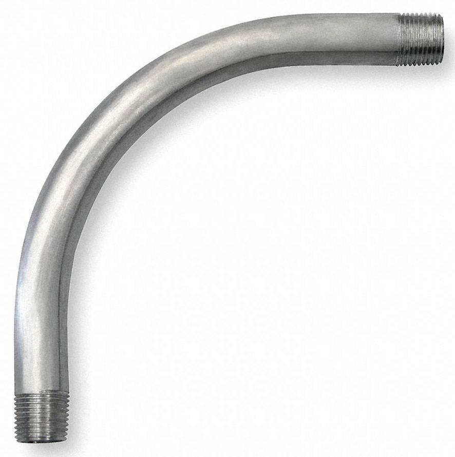 1/2" Aluminum Standard Radius 90D Rigid Conduit Elbow