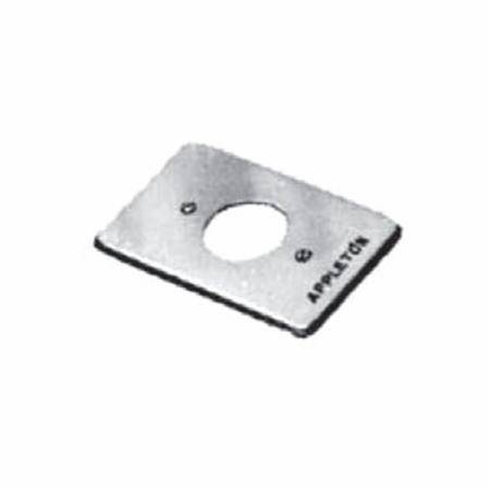 1-Gang, Emerson Electric Co. FSK-1R-Q Unilets® Cast Device Box Cover