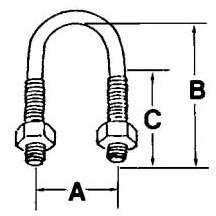 Emerson Electric Co. UBC-150 Conduit U-Bolt