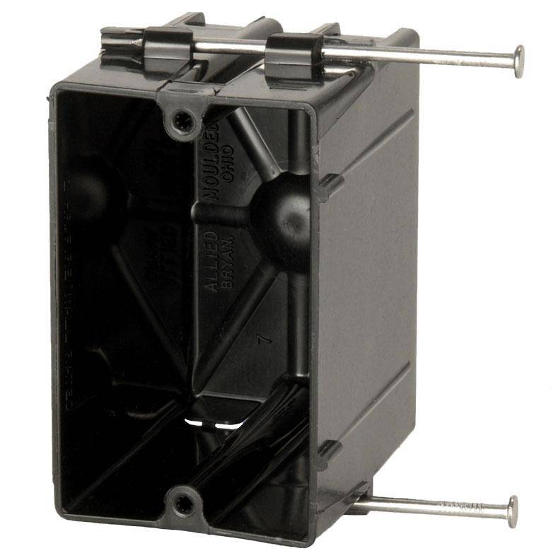 Allied Moulded flexBOX® P-201R Electrical Box, PVC/Thermoplastic, 20.5 ...