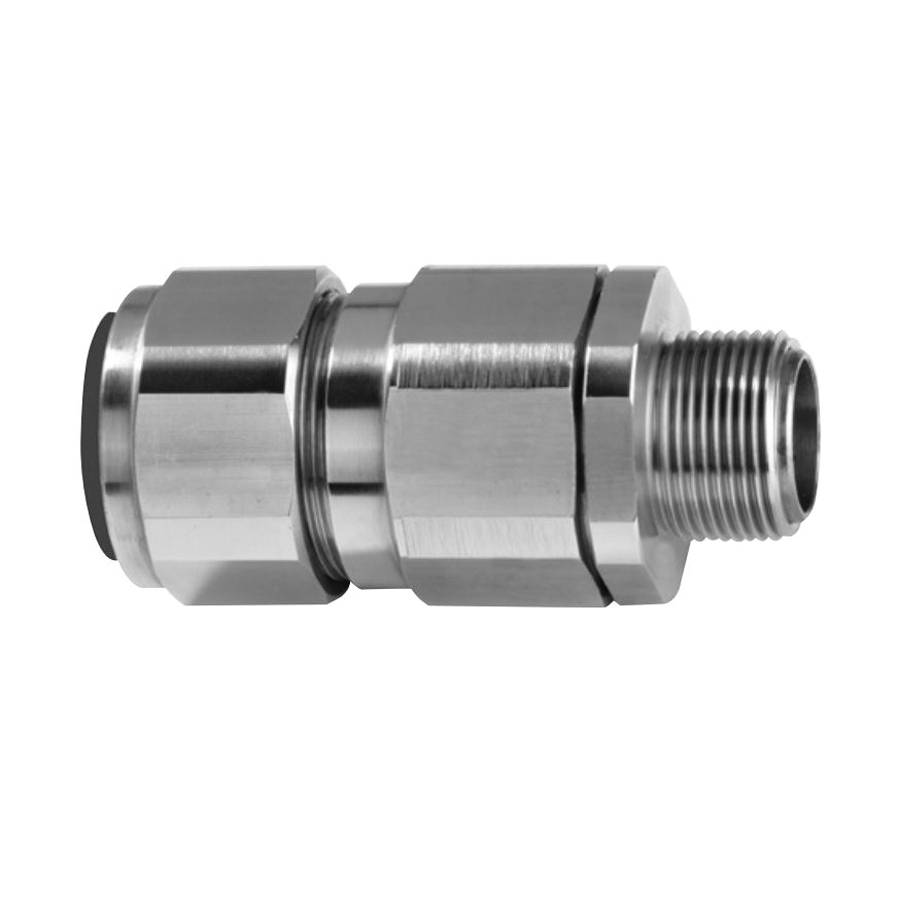 Appleton® 75PX2K5 PX2K Straight Cable Gland, M75 Thread, 2.63 to 3.09 ...