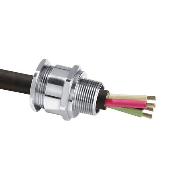 Appleton® 90A2F5 A2F Straight Cable Gland, M90 Thread, 2.62 to 3.15 in ...