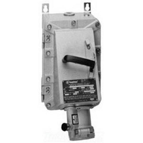 Appleton® EBR6034EH60 Receptacle With EHD 60 A 3-Pole Circuit Breaker ...