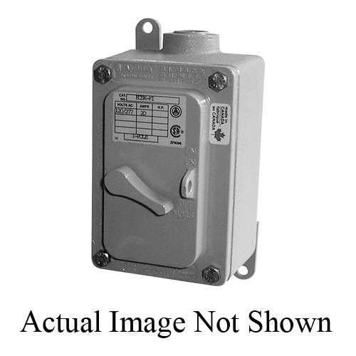 Appleton® ECS21201 1-Gang Dust-Ignitionproof Explosionproof Breaker ...