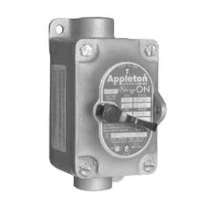 Appleton® EDS110F23A 1-Gang Dead-End Tumbler Switch Control Station ...