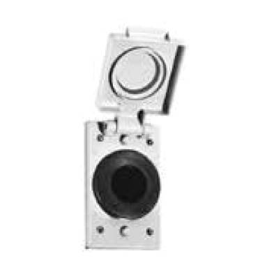 Appleton® FSKJL7-15 Single Device Box Cover With Receptacle, 4-9/16 in ...