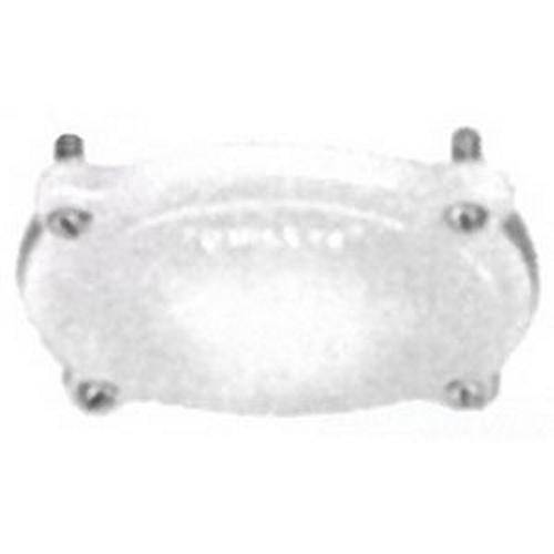 Appleton® GSK-BC-20 Cast Outlet Box Cover, 1.06 in D, Blank Cover ...