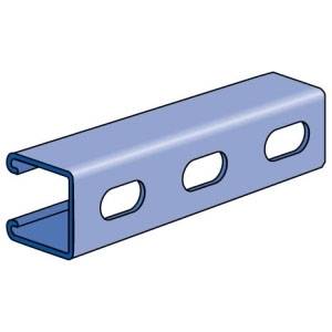 1-5/8" x 1-5/8" x 10', 12 Gauge, Unistrut P1000T-10-SS Channel Strut