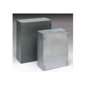 B-Line 18186 SCGV NK Junction Box, 18 in H x 18 in W x 6 in D, Screw ...