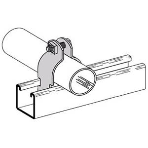 B-Line B2013SS4 B2000 2-Piece Conduit/Pipe Clamp, 2 in Conduit ...