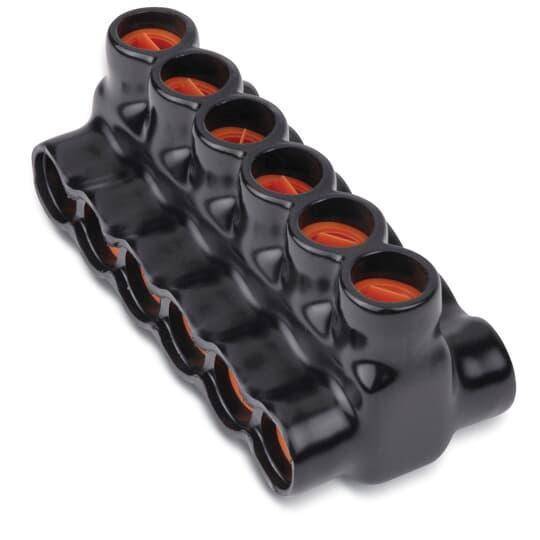 Homac® CSB-250-4 2-Way 4-Outlet Dual Rated Encapsulated Multi-Tap Cable ...