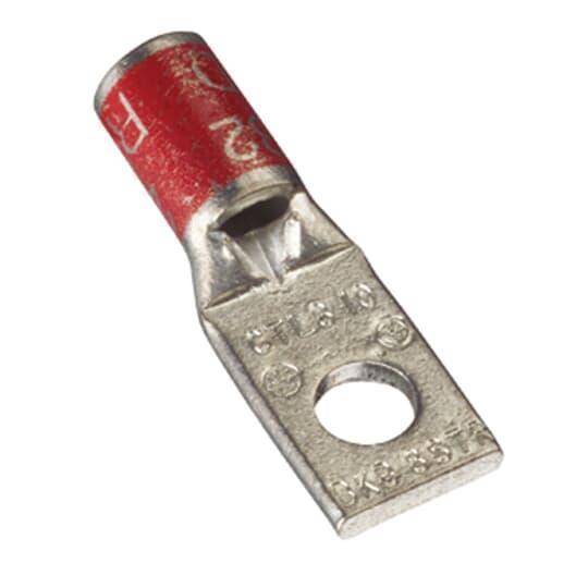 Color-Keyed® CTL8-14 1-Hole Compression Lug, 8 AWG Flexible/Stranded ...