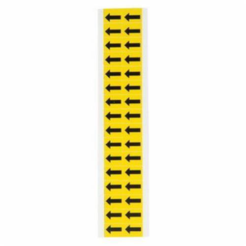 Brady® 1520-ARO Non-Reflective Standard Symbol Label, Black Arrow ...