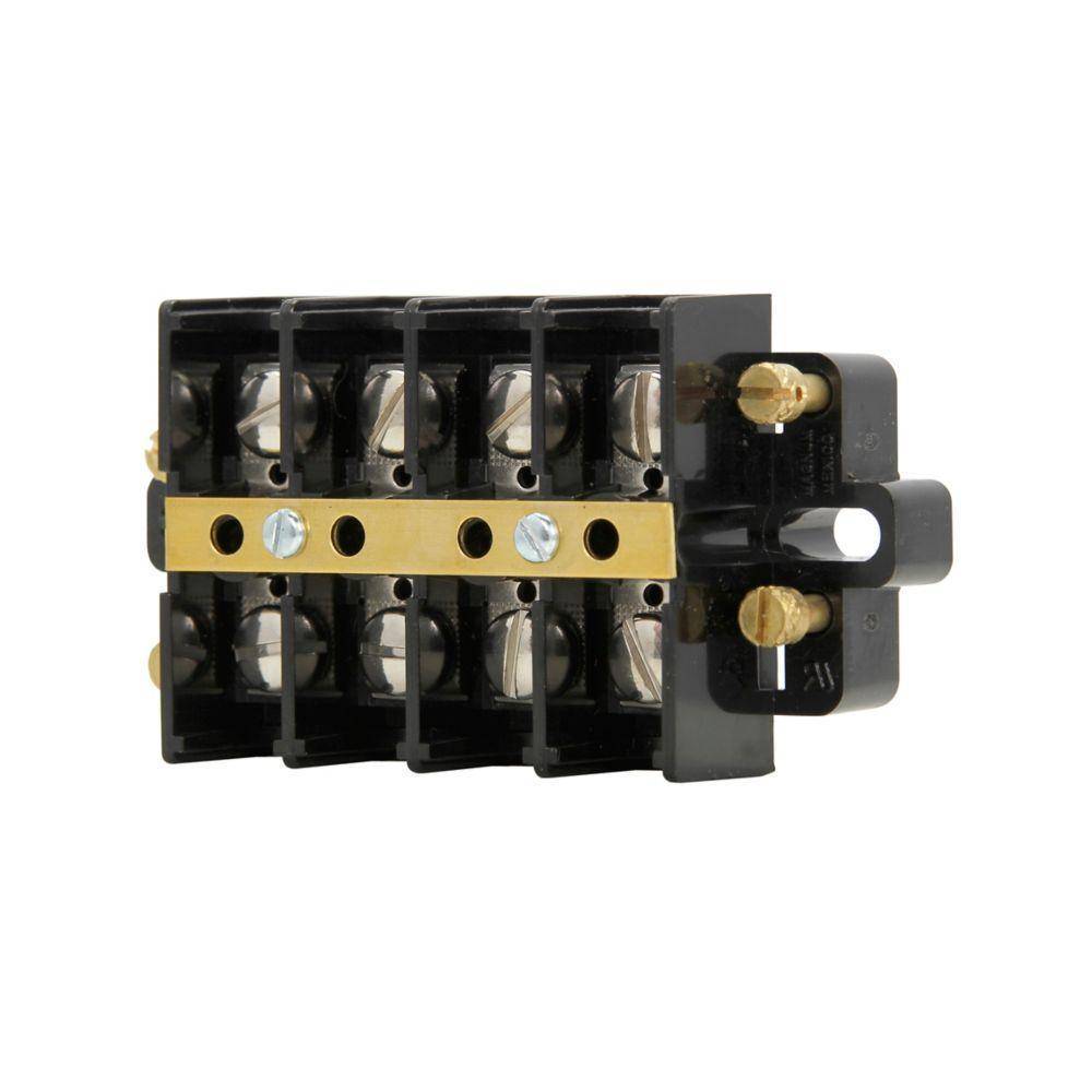 Bussmann KUSC4-BP Terminal Block Connector, 600 V, 60 A