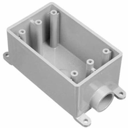 3/4" 18 Cu Inch 1-Gang E980EFN Rigid Conduit Switch Box