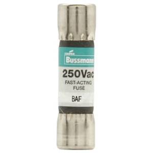 Bussmann BAF-10 Fast Acting Low Voltage Supplemental Fuse, 10 A, 250 ...