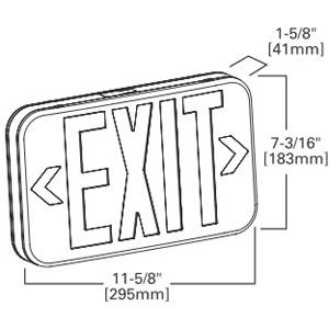 120/277 VAC at 60 Hz, 0.99/1.14 W, Eaton APX7R ALL-PRO®, Sure-Lites ...