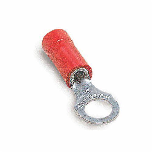 Sta-Kon® 18RA-8CP RA Series Insulated Ring Terminal, 22 to 16 AWG ...