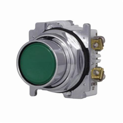 EATON 10250T30G Assembled Heavy Duty Oil/Watertight Standard Non-Illuminated Pushbutton, 30.5 mm ...