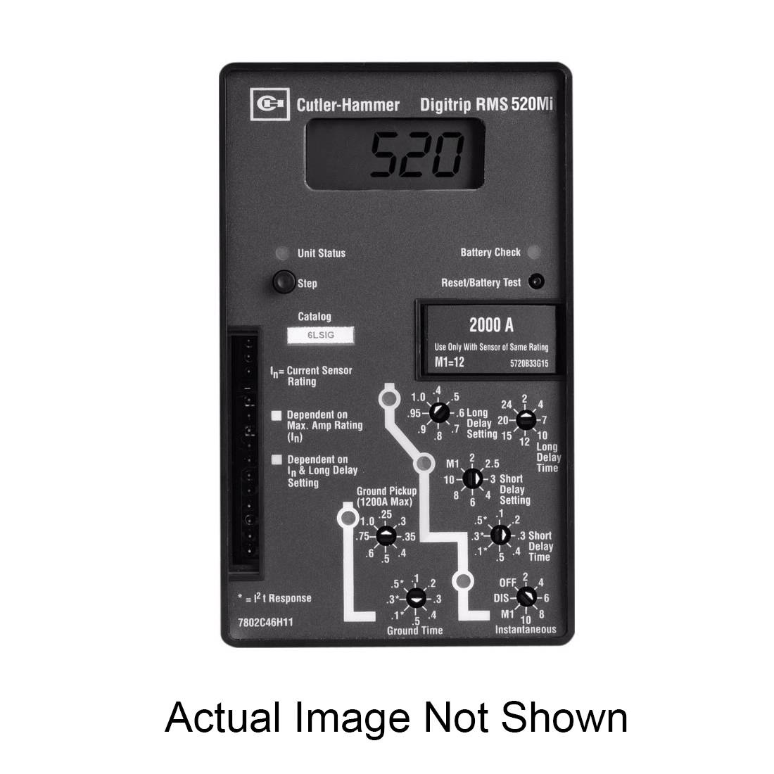 EATON Digitrip™ Magnum® 2A11799G36 520MC LSIA Breaker Trip Unit With ...