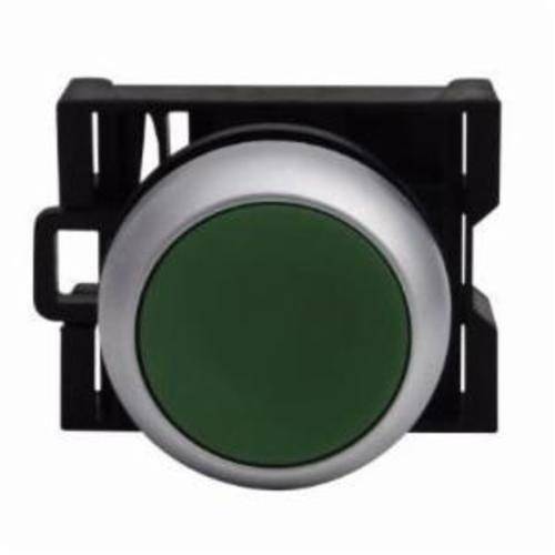 EATON RMQ-Titan® M22-DR-G Modular Non-Illuminated Pushbutton Operator, 22.5 mm, 2 Positions, Green
