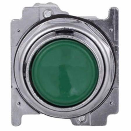 EATON 10250T30G Assembled Heavy Duty Oil/Watertight Standard Non-Illuminated Pushbutton, 30.5 mm ...