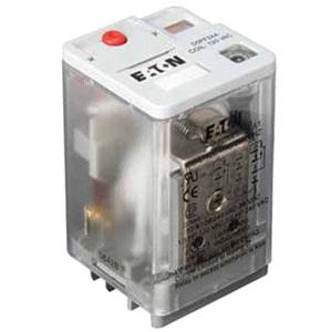 EATON D5PA2 Socket, 600 VAC/125 VDC, 15 A, For Use With D5 Series Relay and TR Timer, 3 Poles