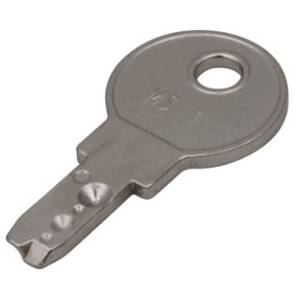 EATON M22-ES-MS1 Pushbutton Extra Key, 2 in L x 1 in W, MS1 Key