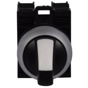 EATON RMQ-Titan® M22-WRK3-K20 Non-Illuminated Modular Pushbutton Selector Switch, 22.5 mm, 2NO ...