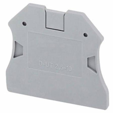EATON XBACUT10 Terminal Block End Cover, For Use With XBUT25, XBUT4 ...