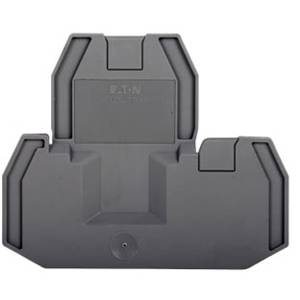 EATON XBACUTT4 1-Tier Feed-Through Terminal Block End Cover, For Use ...