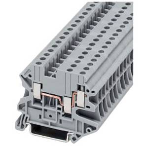 EATON XBUT4D12 IEC-XB 3-Wire Multi-Conductor Terminal Block, 500 VAC ...