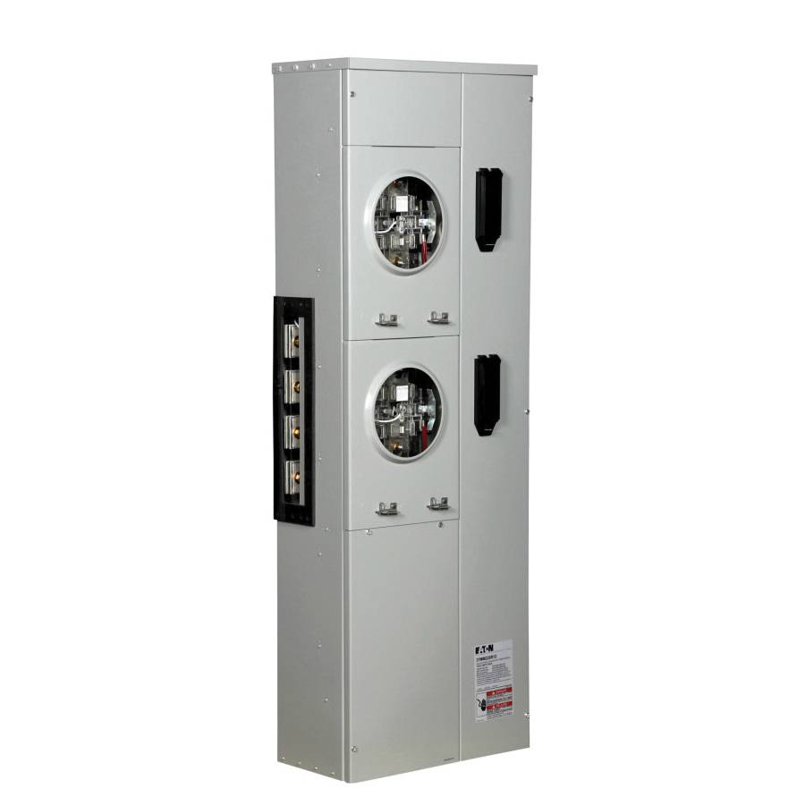 EATON 37MM240R124095 Meter Stack, 400 A Plug-In Socket, Bottom/Back/Top ...