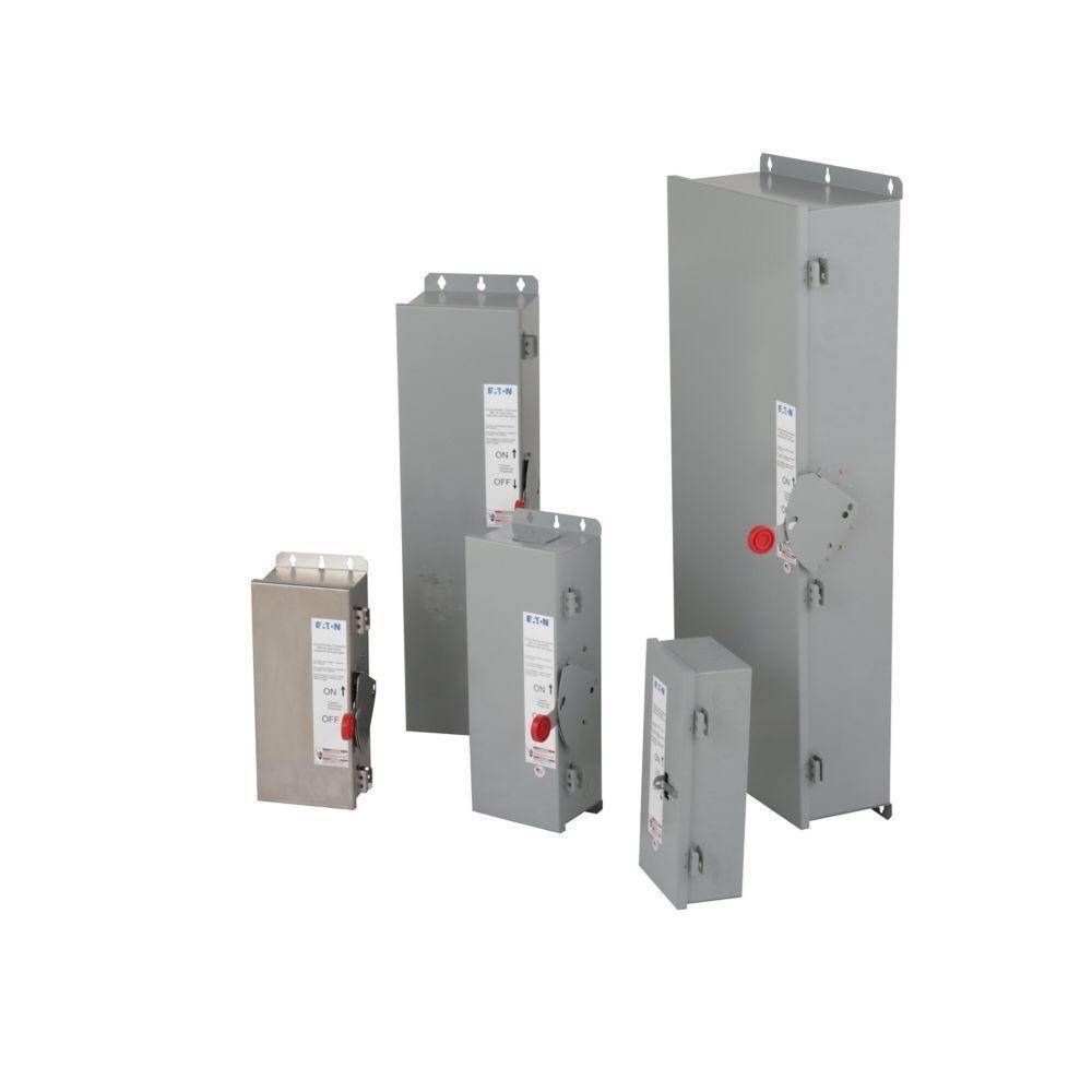 EATON WPD3K0400 Circuit Breaker Enclosure, 14.06 in L x 11.75 in W x 14 ...