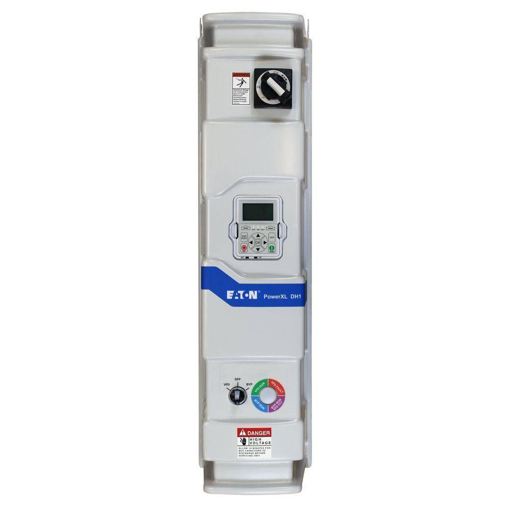 EATON EHB7D64E1JU0000000 Variable Frequency Drive, 480 VAC, 7.6 A, 5 hp ...