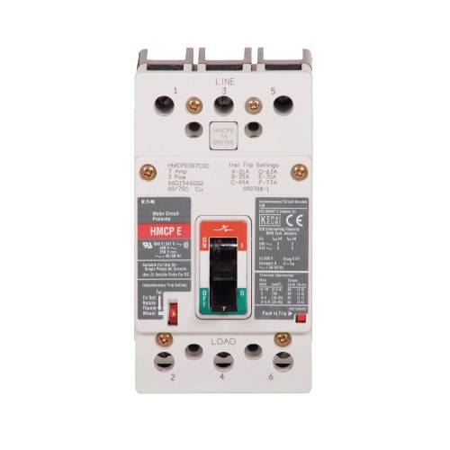 EATON HMCPE007C0C G Series Type HMCP Motor Circuit Protector, 600Y/347/ ...
