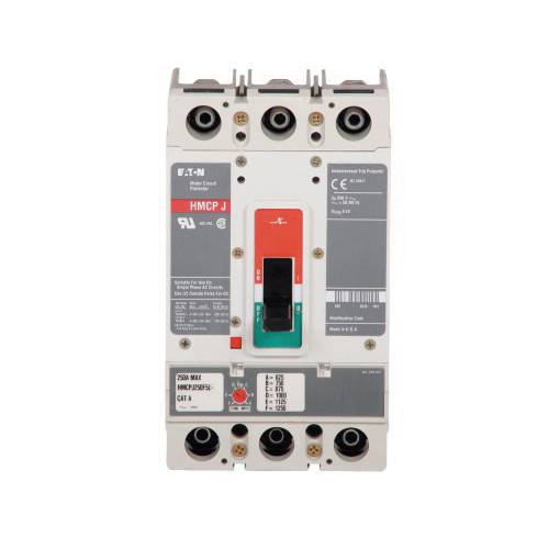 EATON HMCPJ250L5L G Series Type HMCP Motor Circuit Protector, 600 VAC ...